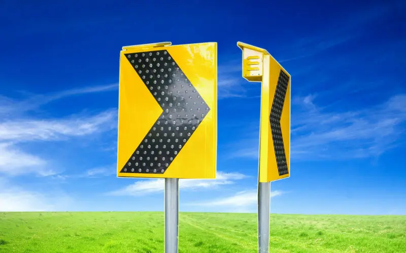 LED chevron sign board lighted solar led directional sign arrow signs ...