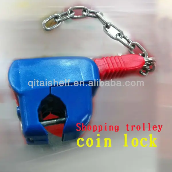 Secure Your Shopping Cart with WHALE Coin Lock - 60-240L