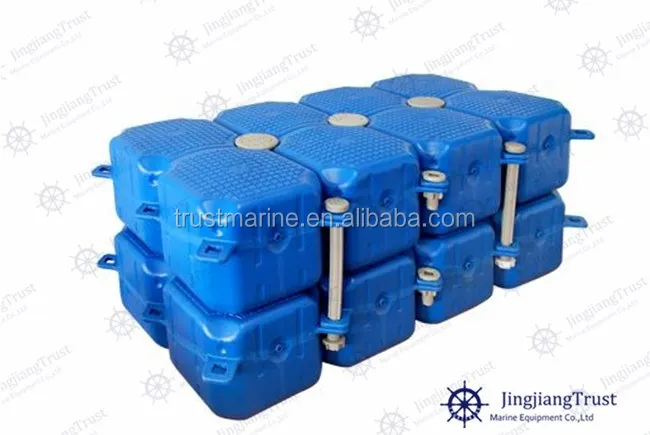 Rectangle Plastic Buoyancy Tank Ponton For Jetty - Buy Floating Buoy ...
