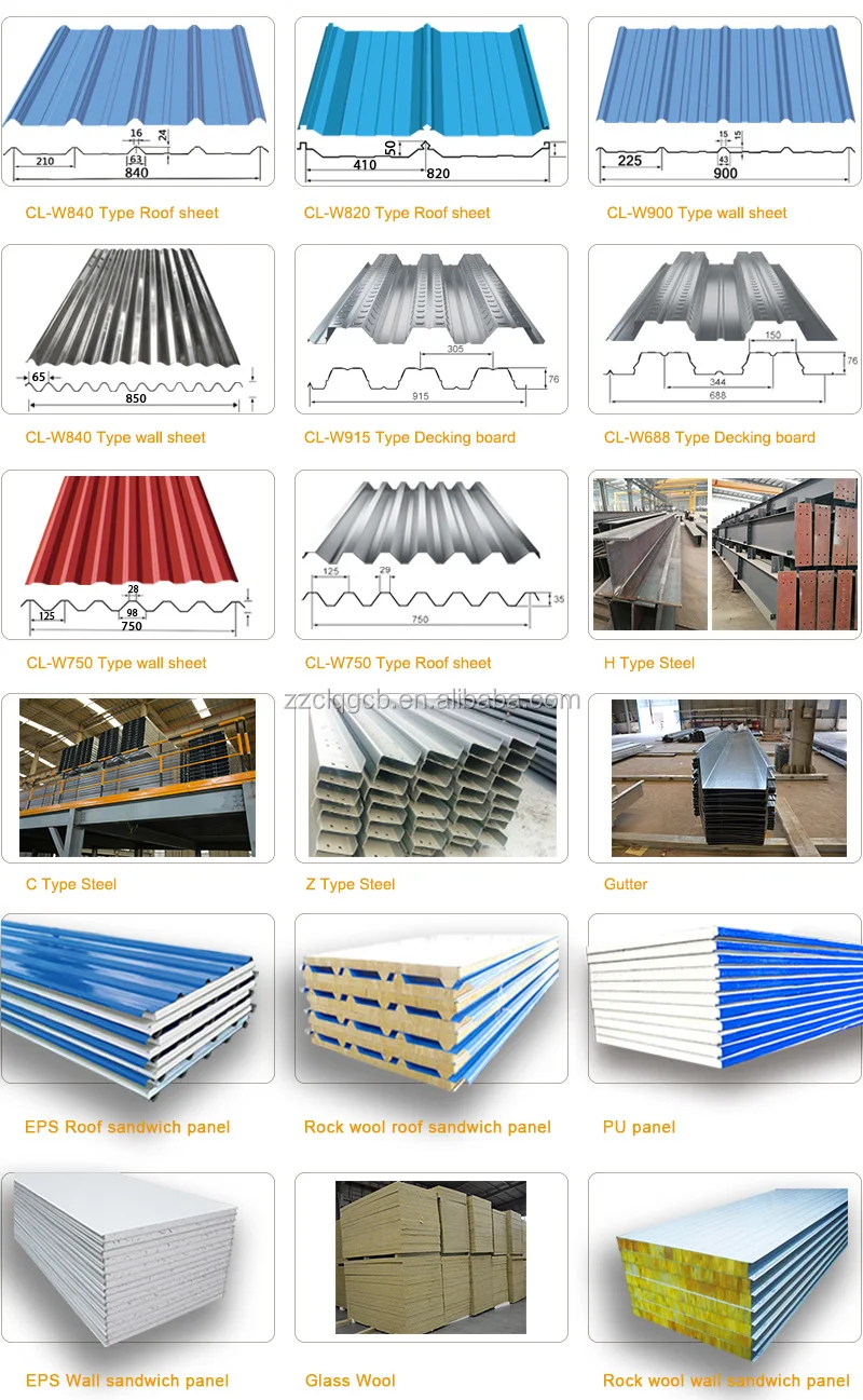 Light Structures Frame Curved Building Steel Structure Roofing