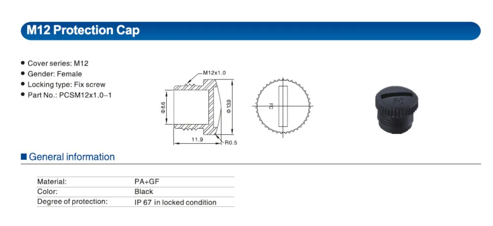 M12 Protective Plastic Caps,M12 Female Protection Dust Cover,Dust Cap ...