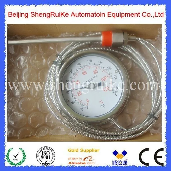 High Quality Stainless Steel Industrial Capillary Thermometer