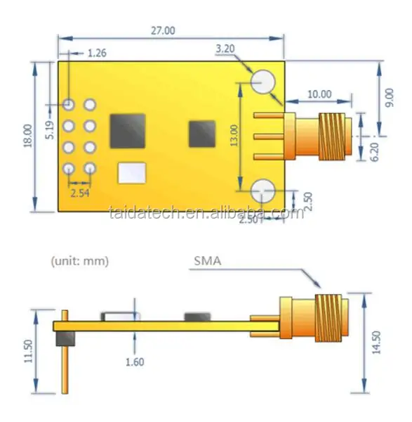 Rf24l01+ Pa+lna 22dbm 1800mn 2.4ghz Rf 2.4 Ghz Transceiver Module ...