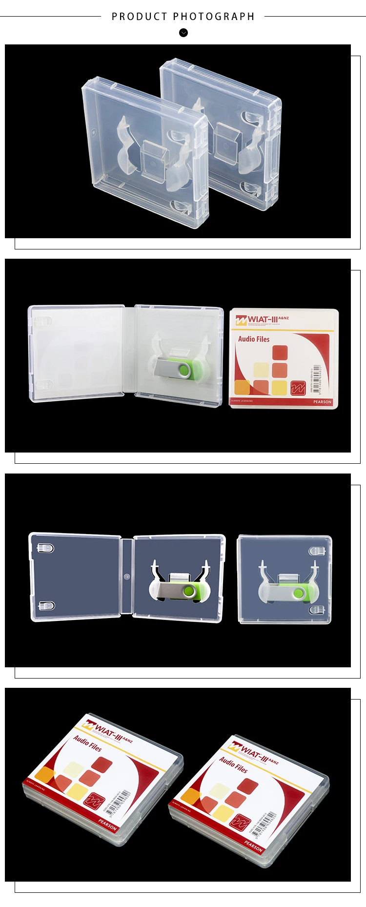 Plastic Packing Usb Card Sd Memory Card Box Storage Pp Made Plastic ...