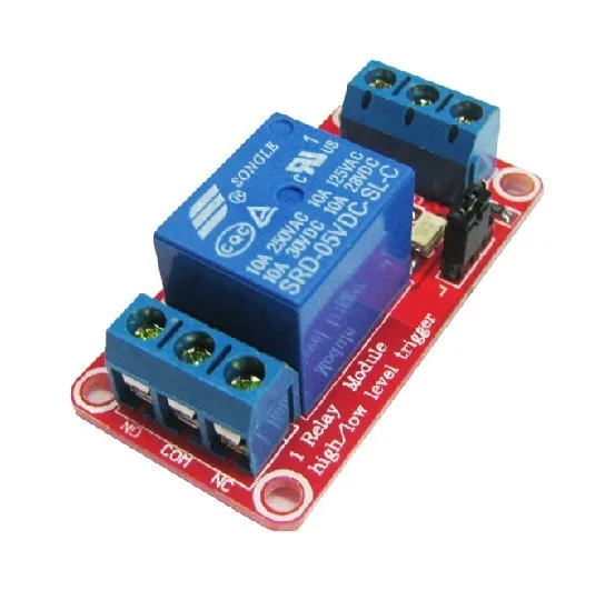 30A 12V 1 Channel Relay Module Board With Optocoupler H/L Level Triger ...