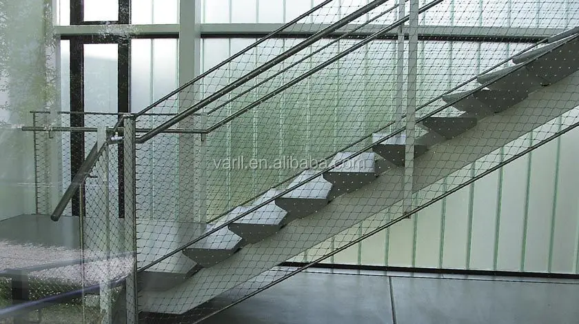 Stainless Steel Cable Webnet Wire Rope Mesh Netting For Balustrade ...