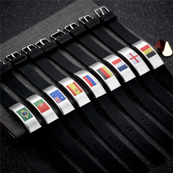 Shop Our Collection of Pulseras De Paises - National Flag Bracelets