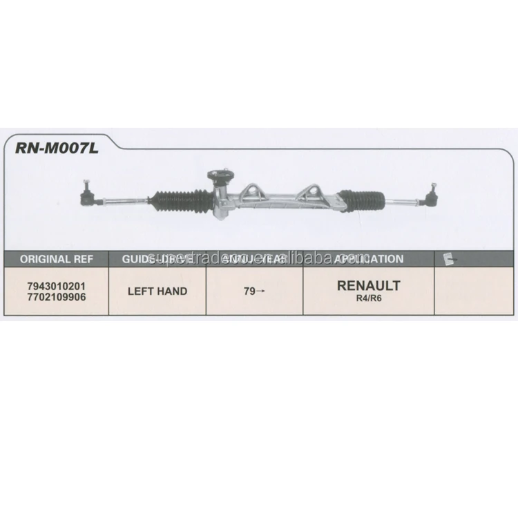 Renault Clio Power Steering Rack - Reliable Auto Spare Part
