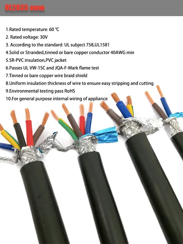 2835 Cable - Flexible, Stranded Copper with PVC Insulation