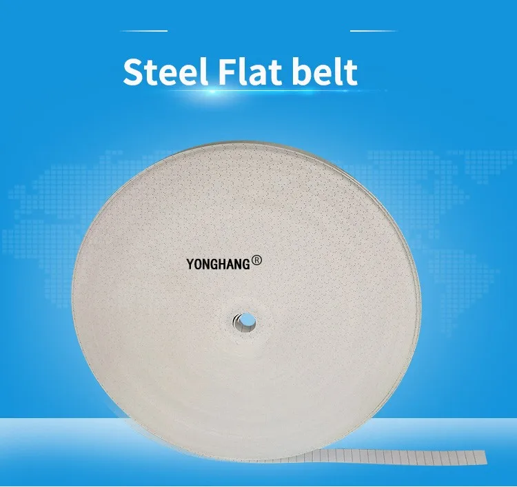YONGHANG Black and White Pu Open Endless Polyurethane Flat Belts ...