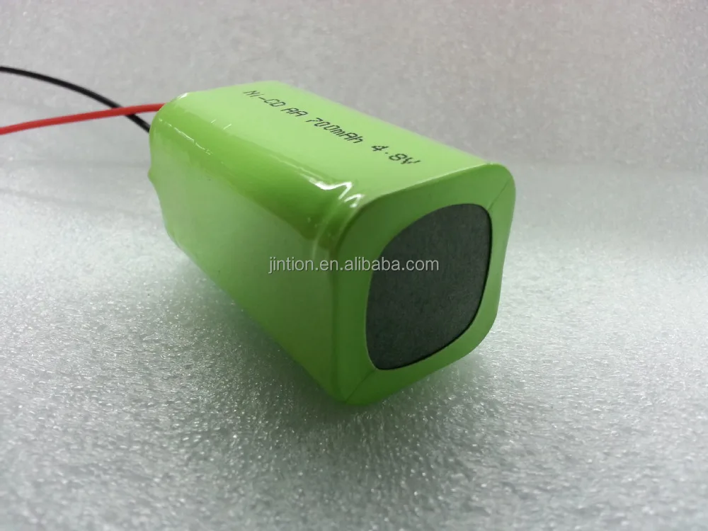 Nicd Aa 700mah 4.8v Rechargeable Square Battery Pack - Buy Nicd 700mah ...