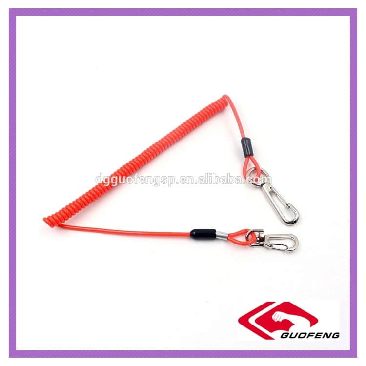 Wholesale Types Of Flexible Tool Safety Tether Coil Spring Fishing Rod ...