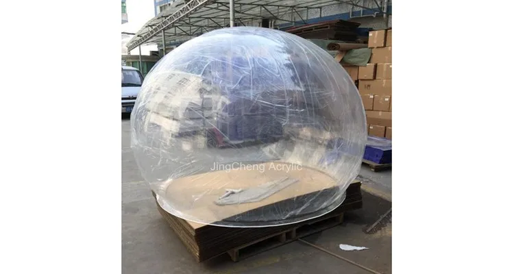 Amusement Park Clear Acrylic Protection Dome - Big Acrylic Dome