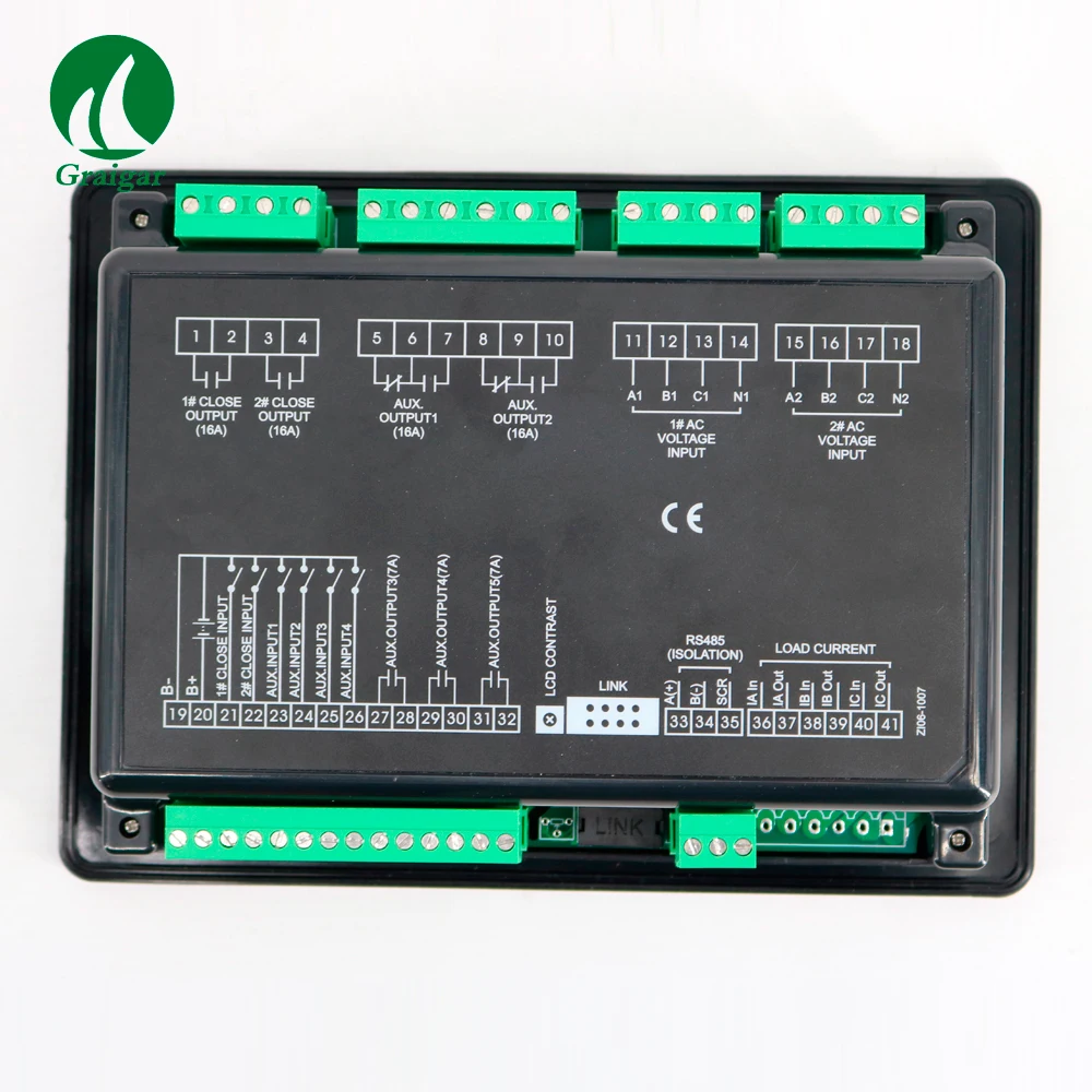 Smartgen Hat600n Ats Controller With Rs485 Programmable Interface ...