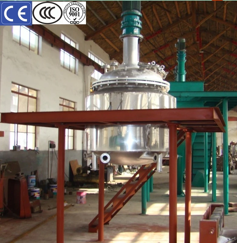 Thermal Oil Heated Chemical Reactor/ Mixing Tank With Agitator 50l ...