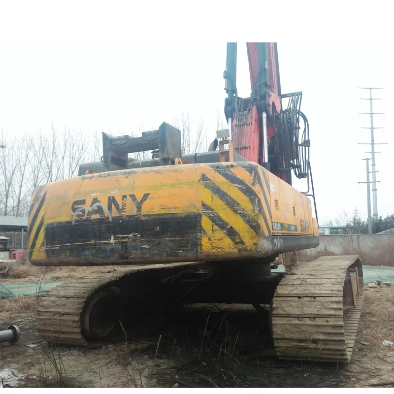 used SANY SR250 hydraulic drilling rig, rotary piling rig Products from ...