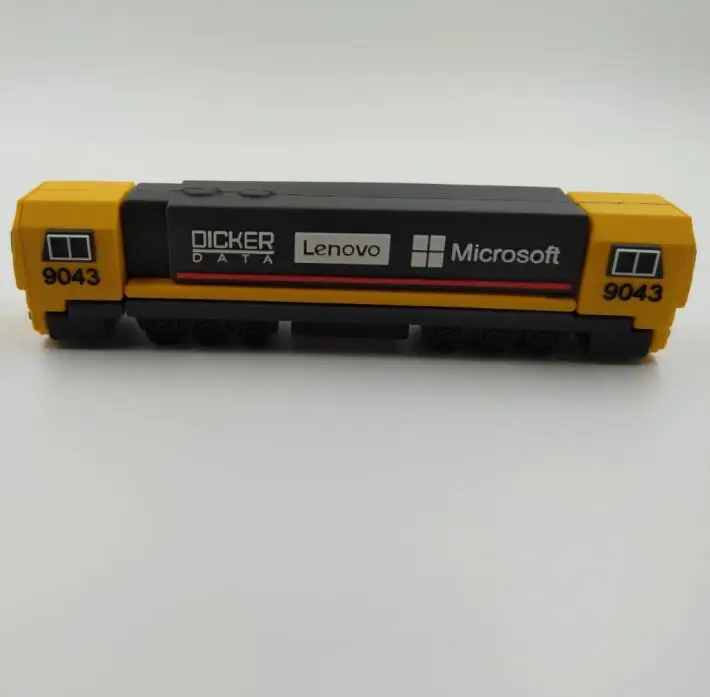 Customized PVC USB Stick - Train Shaped Flash Drive