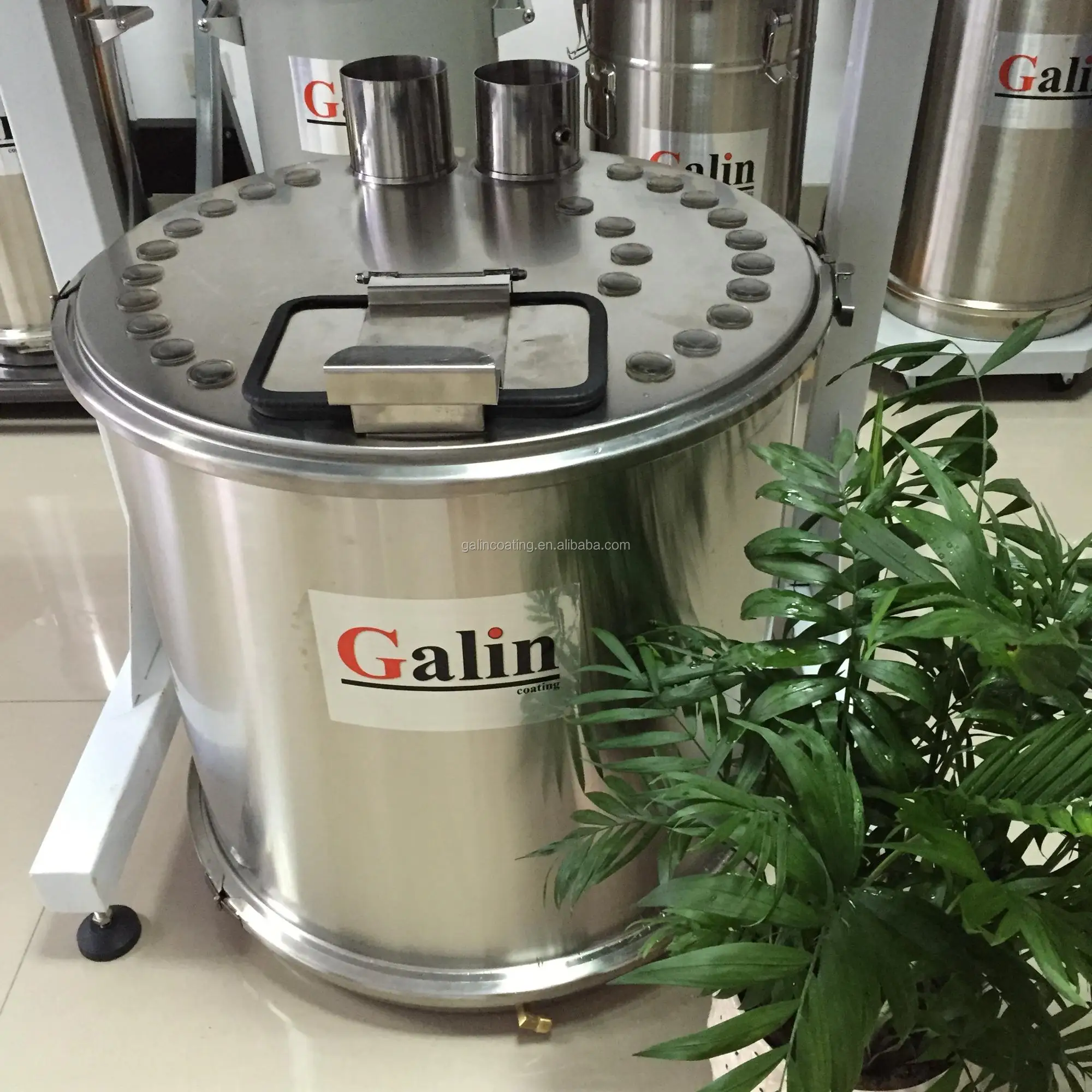 Full Automatic Electrostatic Powder Coating / Painting Sieve Equipment ...