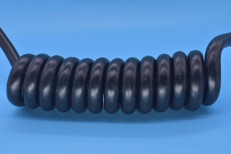 Multicore 20 Cores Spiral Cable Retractable Coil Cable 20*0.8mm2 High ...