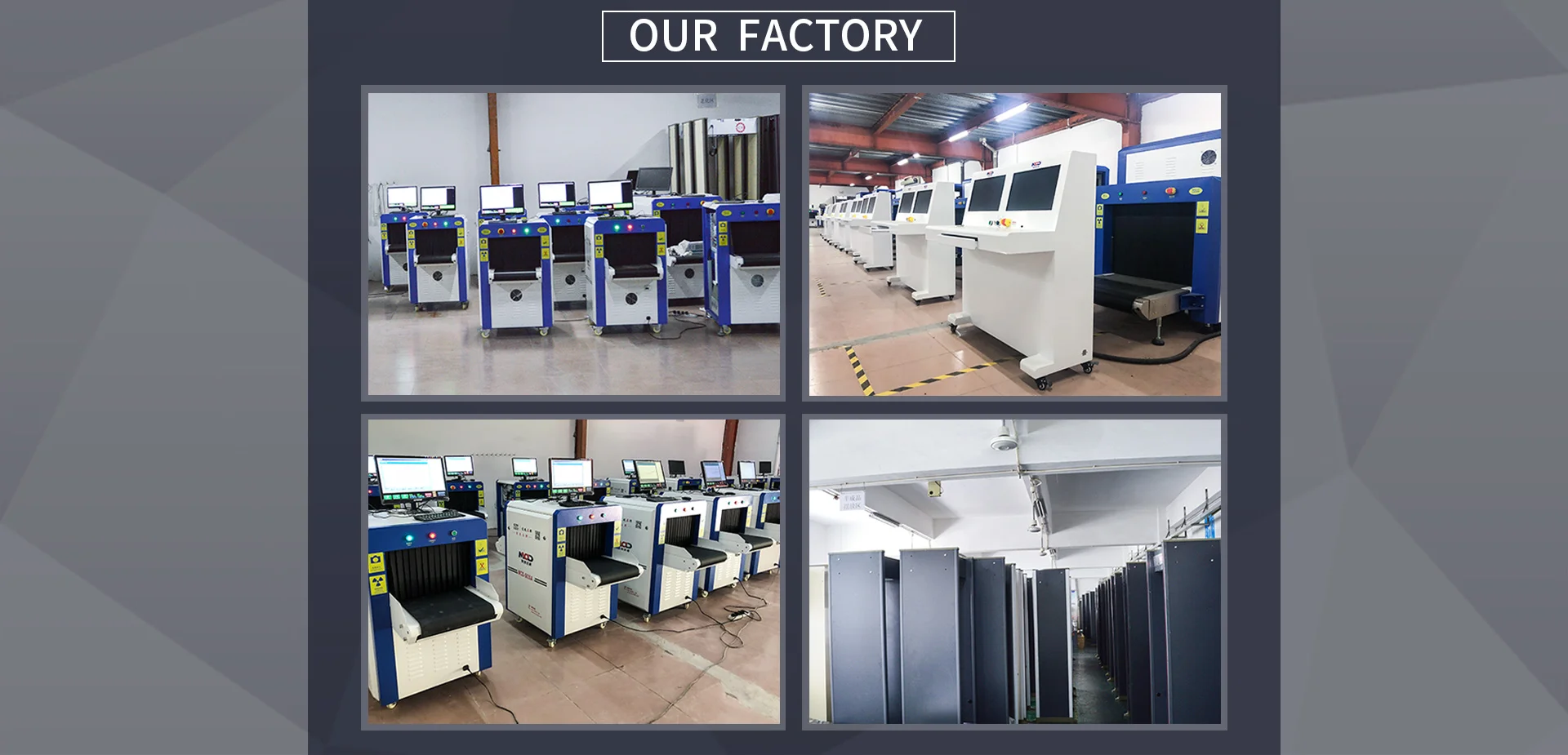 Dual View X Ray Baggage Scanner Baggage Scanner X-ray Security ...