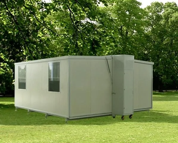 Habitaflex EPS Block Expandable Container - High Density Folding House
