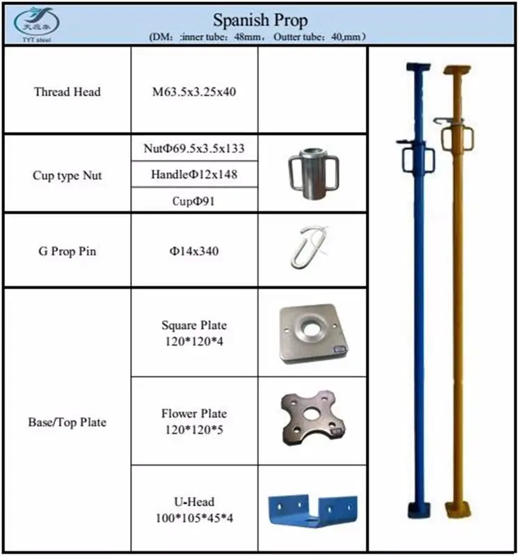 Steel Prop Heave/light Duty Painted High Quality Low Price China ...