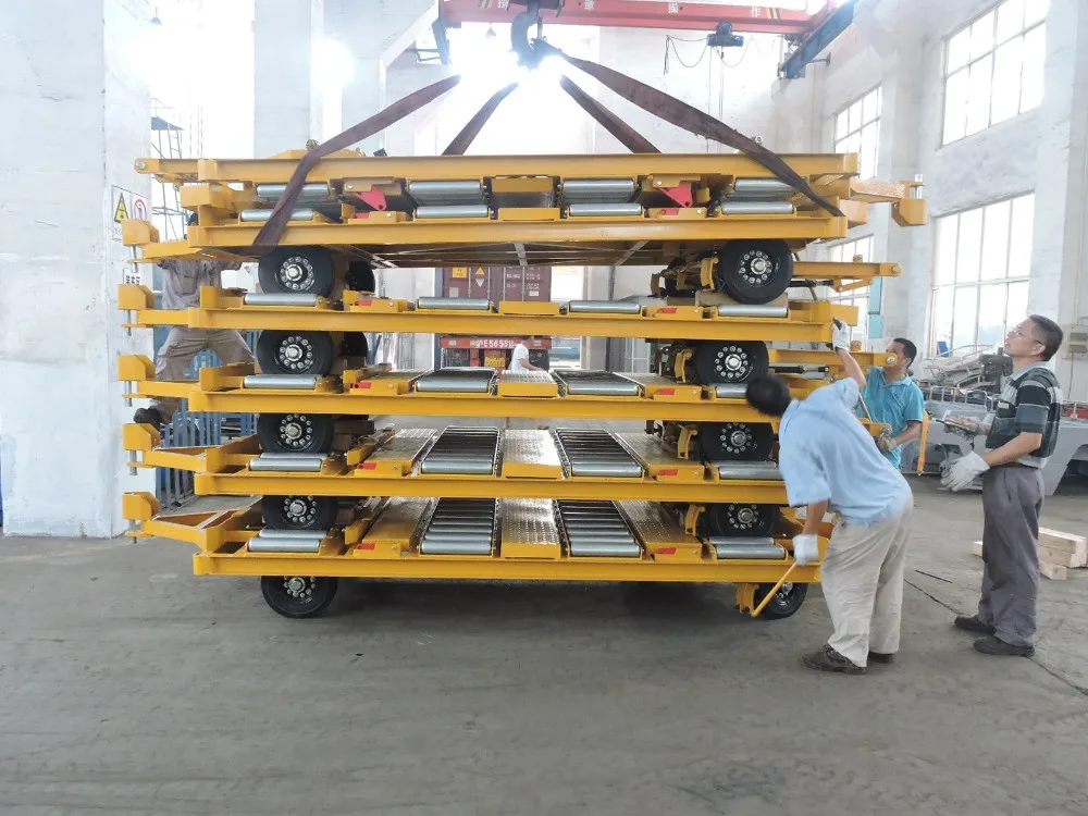 Multi Functional 10 Feet Pallet Tow Dolly Trailer For Airport - Buy Tow ...