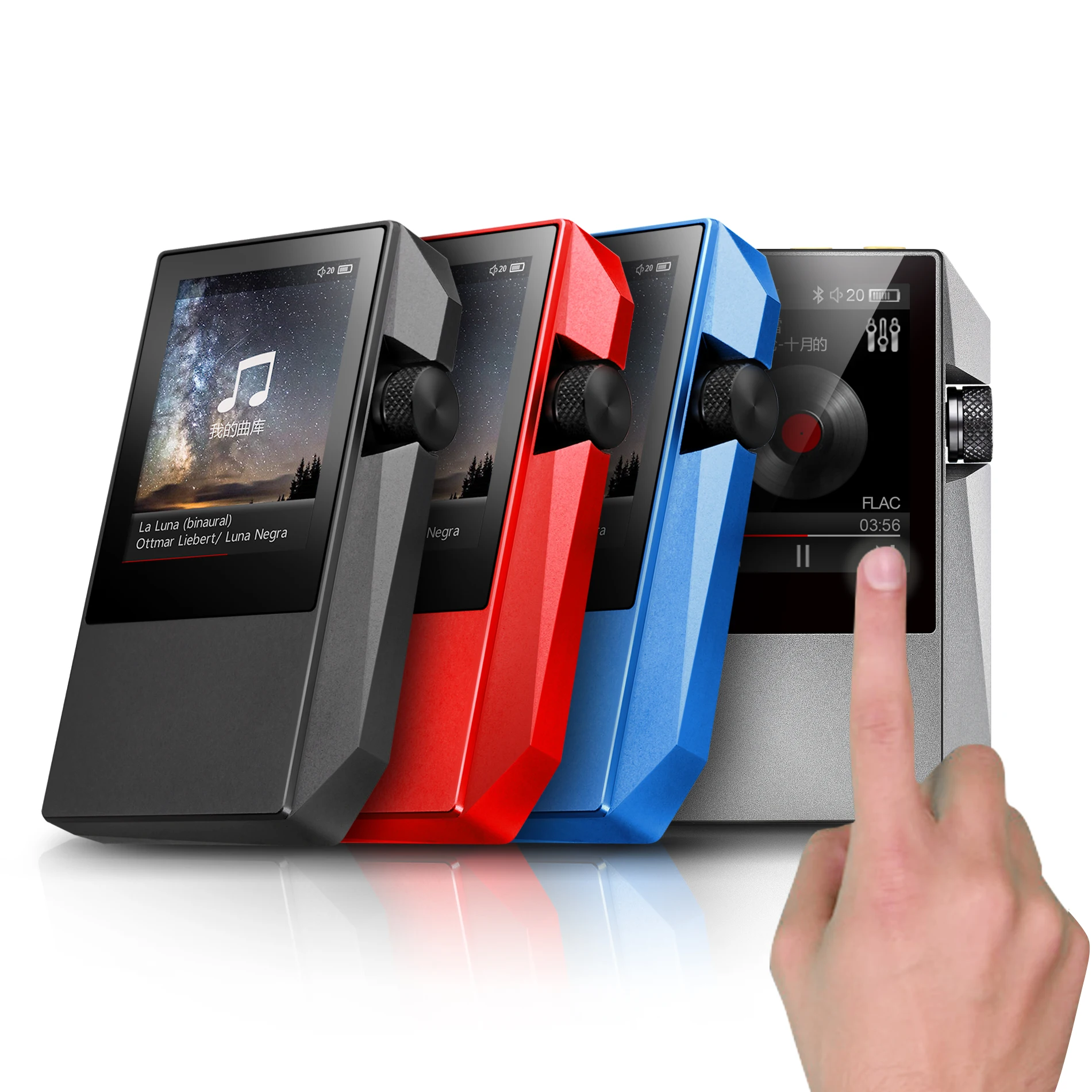 Support To 128 Gb High Resolution Dsd Hifi Music Player With Bluetooth ...