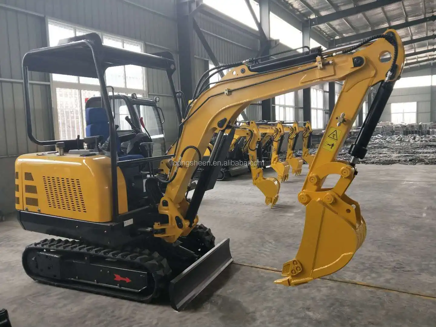 2 Ton China Mini Bagger Minibager Excavator - Buy China Minibagger,Mini ...