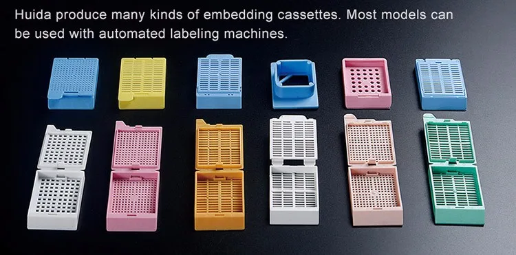 Embedding Cassettes Disposable Medical Process Plastic Tissue Embedding ...