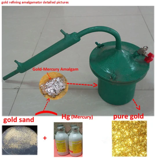 Gold Mercury Distiller/mercury Retort For Gold Recovery - Buy Gold ...