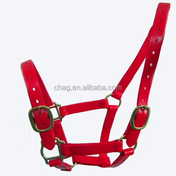 Black Pvc Headcollar With Solid Brass Fittings,For Horse And Cattle ...