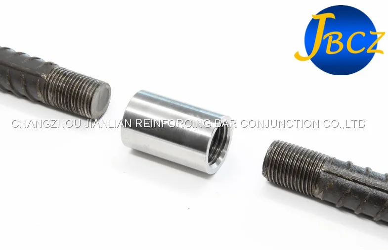 High Tensile Strength Jbcz 12-40mm Steel Reabr Coupler For ...