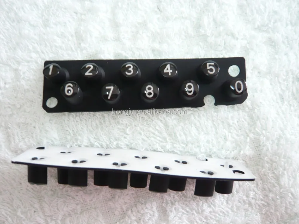 Oem Conductive Silicone Rubber Keypad/ Push Button/keyboard - Buy ...