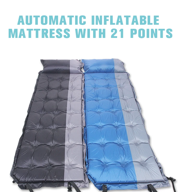 Self Inflating Mattress Mat / Camping Plastic Good Mattress / Automatic ...