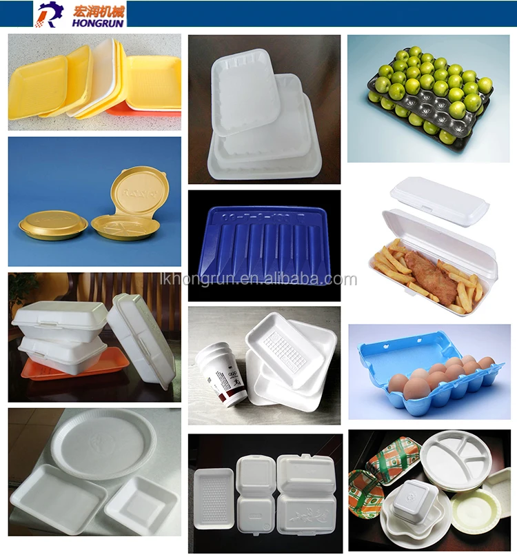 Expandable Polystyrene Foam Lunch Box Making Machine
