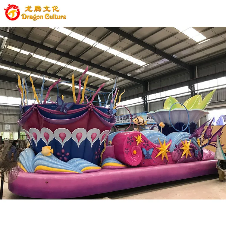 Customized Amusement Park Big Cartoon Float Parade Decorations
