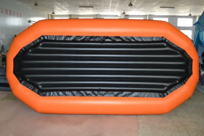 1.2 Mm Pvc Matériel De Point De Goutte Radeau Fluvial Pneumatique ...