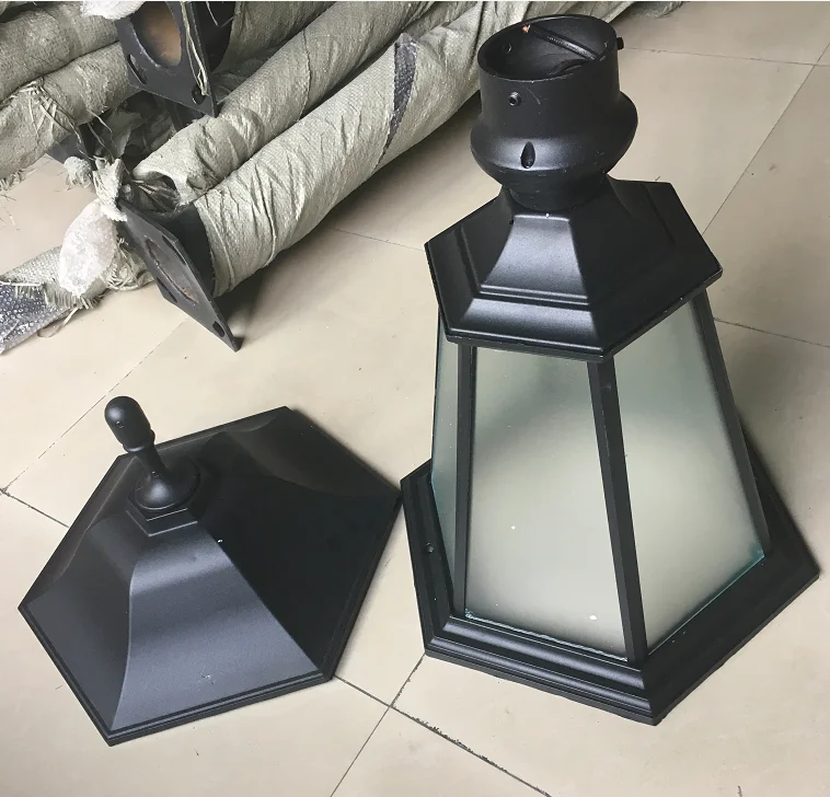 Led 가든 라이트 태양 전원 볼라드 조명 야외 정원 통로 풍경 잔디 램프 방수 Ip65 황혼 감지 램프 Buy 태양 Led