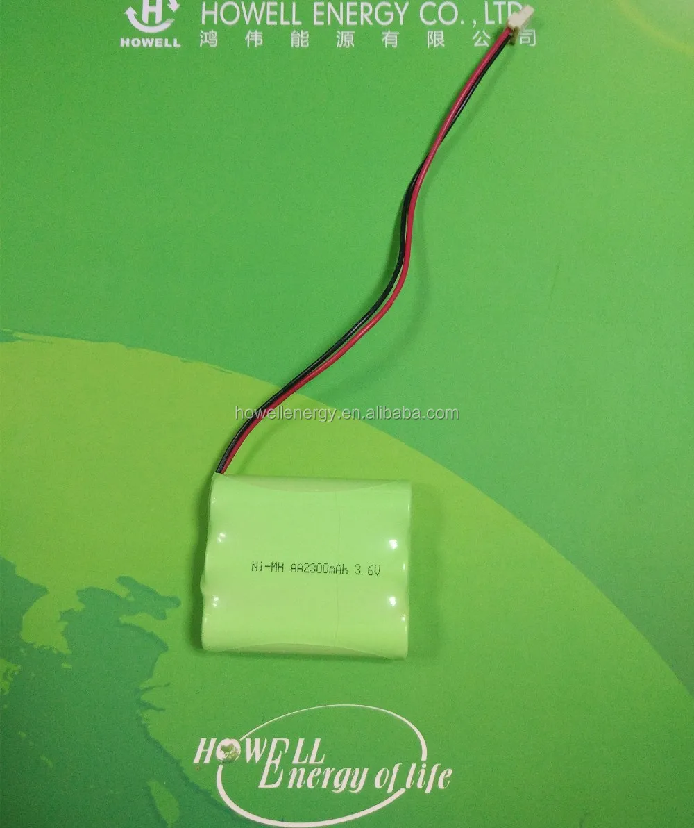 Nimh 3.6v Rechargeable Battery Pack - 2300mah Capacity