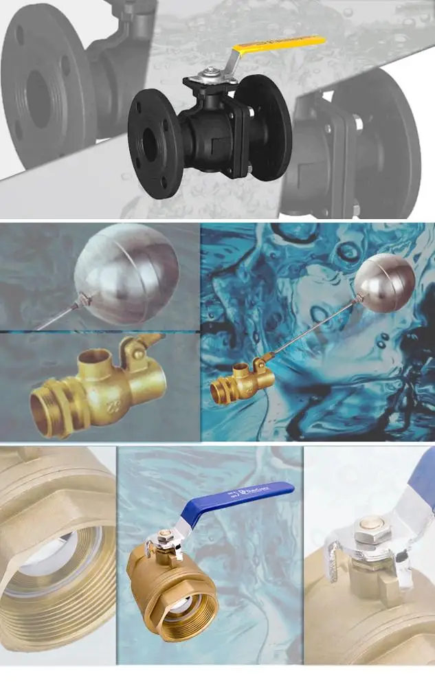 2 Way Electric Flow Control Red Brass Motorized Ball Valve For Water ...