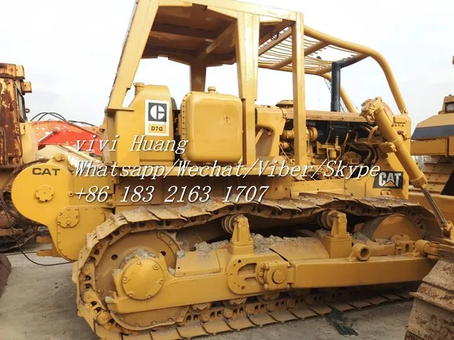 Used Original Caterpillar Bulldozer D7 Of Cat D7g Dozer With Winch - Buy Used Caterpillar D7g ...