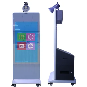 Touch Screen Monitor Photo Booth 76" Wedding Party Events Magic Selfie ...