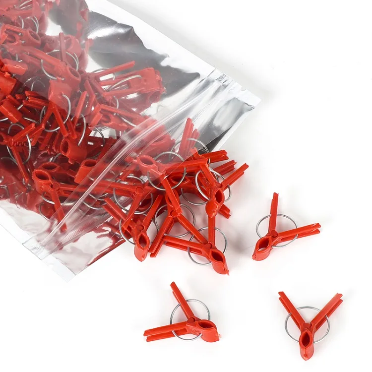 Plastic Poster Hanger Poster Clip 12mm Double Plastic Cable Clips ...