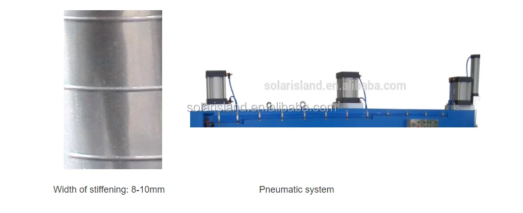 Water Inner Tank Grooving/ribbing/stiffener Machine For Solar Water ...