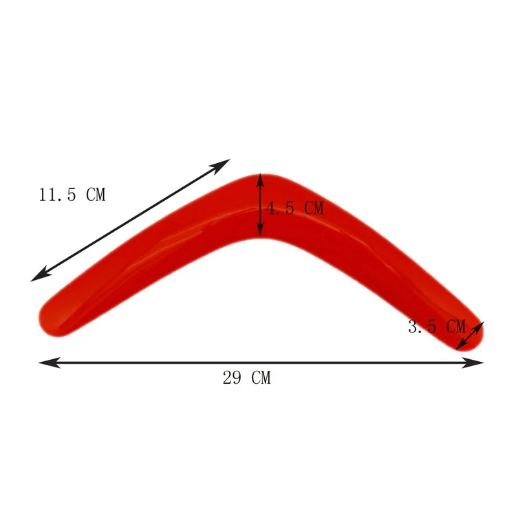 Customized Colorful V Shape Kids Toy Plastic Boomerang - Buy Plastic ...