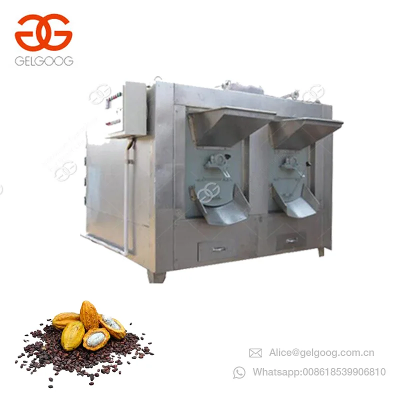 Automatic Cacao Bean Roasting Processing Plant Equipment Dryer ...