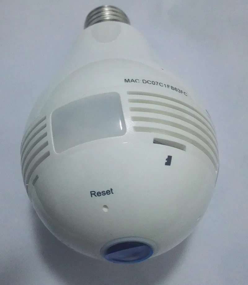 Hidden Camera Security Bulb Light Ip Wireless Webcam Wifi Hd 960p Spy ...