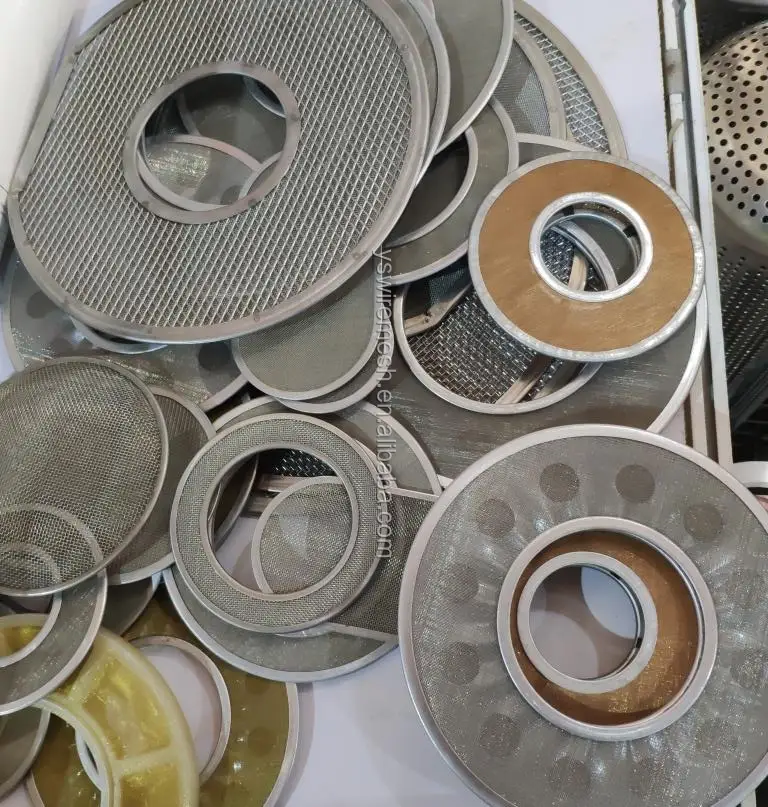 OEM Stainless Steel Polymer Leaf Filter Disk for Polyester Filtration ...