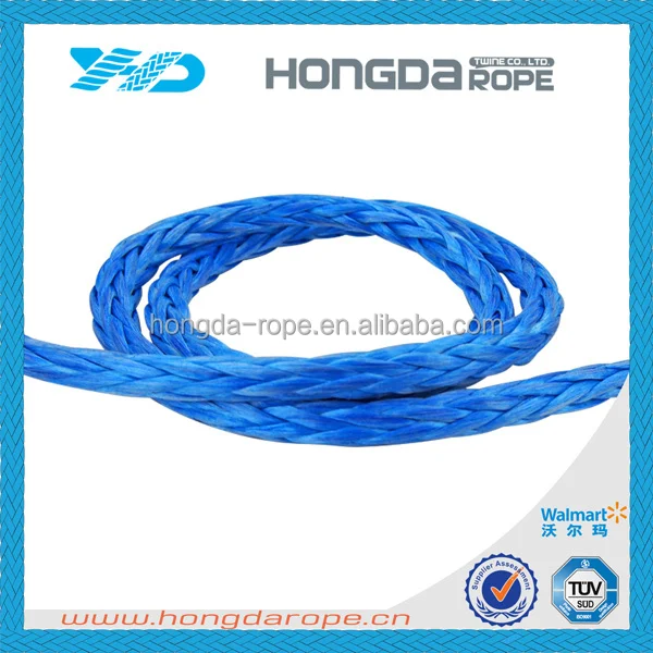 8mm Uhmwpe Rope 12 Strand Hollow Braided Rope Winch Rope - Buy Uhmwpe ...